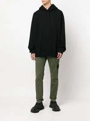 Stone Island Compass-patch Cargo Trousers - Green