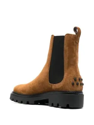 TOD'S Suede Ankle Boots
