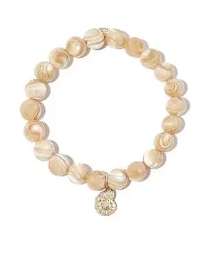 SYDNEY EVAN 14kt Yellow Mother-of-pearl Bracelet - Gold