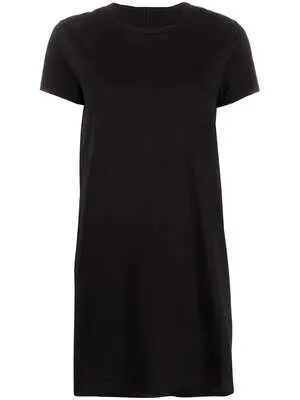 Rick Owens Crew-neck Long T-shirt - Black