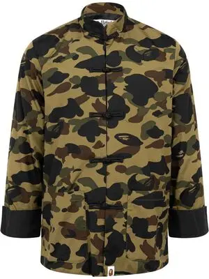 A BATHING APE 1st Camo China Jacket - Green