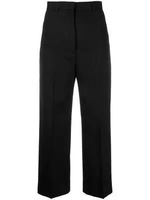 Acne Studios Cropped Straight-leg Trousers