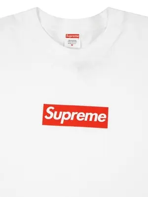 Supreme Box Logo Long-sleeve T-shirt - White