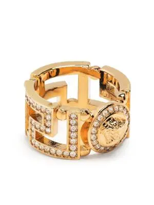 Versace Medusa Greca Ring - Gold