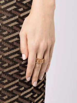 Versace Medusa Greca Ring