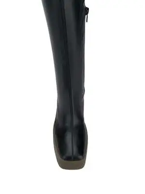 Stella McCartney Thigh-high Platform Boots With Side Zip