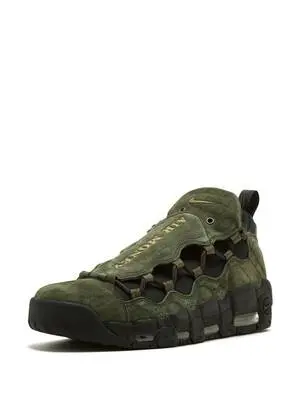 Nike Air More Money Qs Us Dollar Sneakers - Green