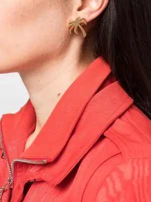 Palm Angels Palm Stud Earrings