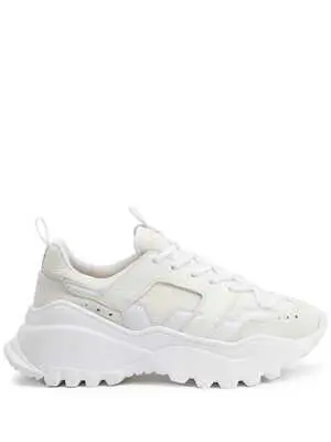 Ami Panelled Low-top Sneakers