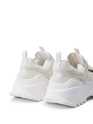 Ami Panelled Low-top Sneakers