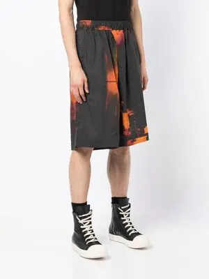 JULIUS Tie-dye Bermuda Shorts