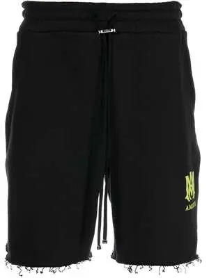Amiri Logo Track Shorts - Black