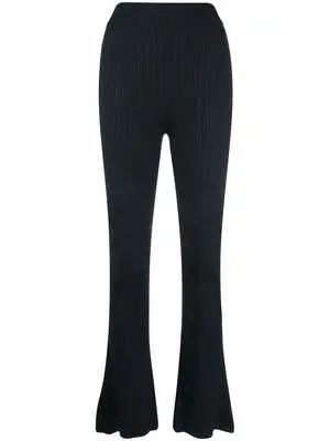 Stella McCartney Ribbed Flared Trousers