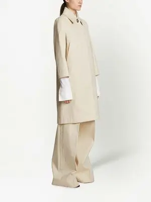Proenza Schouler Single-breasted Cotton Coat