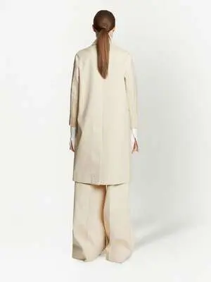 Proenza Schouler Single-breasted Cotton Coat