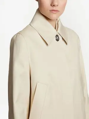 Proenza Schouler Single-breasted Cotton Coat