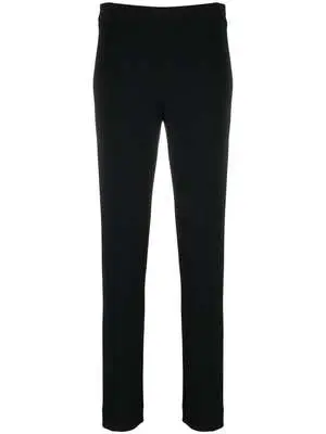 Proenza Schouler Bi-stretch Crepe Slim Trousers - Black