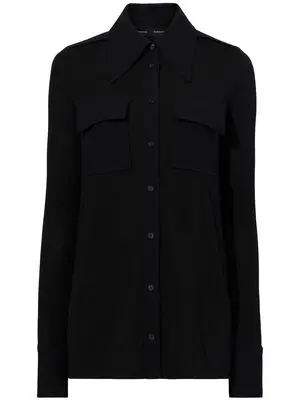 Proenza Schouler Pointed-collar Button-up Shirt