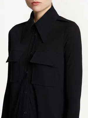 Proenza Schouler Pointed-collar Button-up Shirt