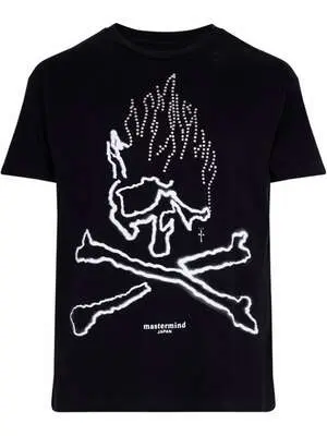TRAVIS SCOTT X Mastermind Skull Cactus Jack Crew Neck T-shirt