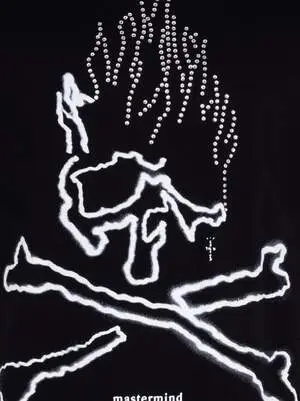 TRAVIS SCOTT X Mastermind Skull Cactus Jack Crew Neck T-shirt