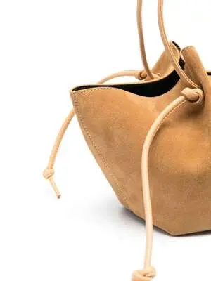 Yuzefi Drawstring-fastening Suede Bucket Bag