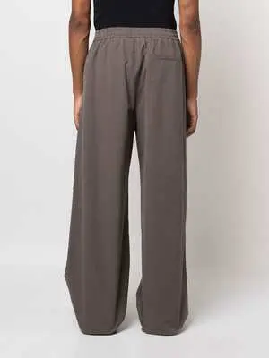 Off-White Wide-leg Trousers - Grey