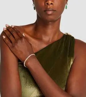 Shay Yellow And Emerald Drop Earrings