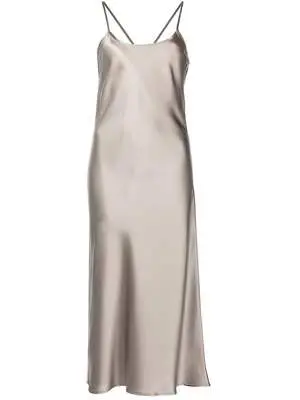 Voz Sleeveless Midi Dress - Grey