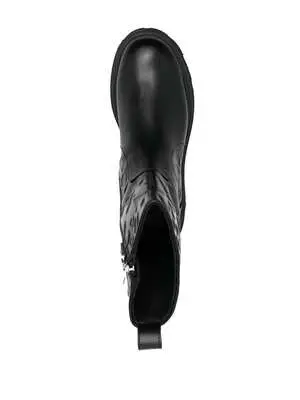 N°21 Logo-embossed Combat Boots