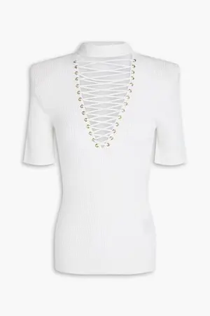 Balmain Ribbed Blouses