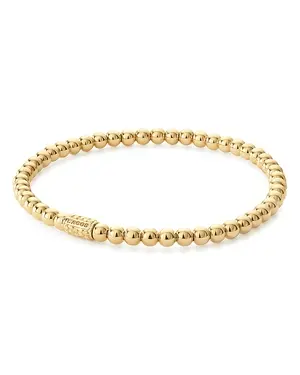 Lagos Caviar Collection 18k Beaded Bracelet - Gold