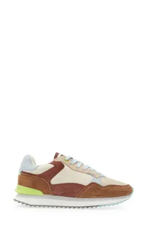 HOFF Reno Colorblocked Lace-up Sneakers - Brown