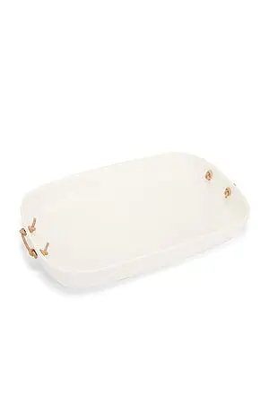 TINA FREY DESIGNS Tina Frey Designs Extra Large Tray White