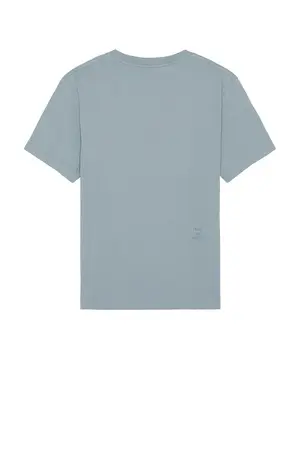 FRAME Logo Tee - Smoky Blue