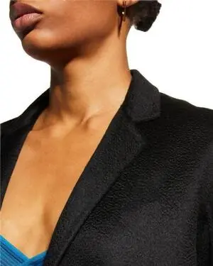 Adam Lippes Zibelline Cashmere Midi Coat - Black