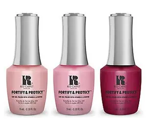 RED CARPET MANICURE Pink Gel Polish Trio - One-color