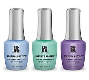 RED CARPET MANICURE Pastels Gel Polish Trio - One-color