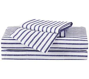 TRULY SOFT Pinstripe King Sheet Set