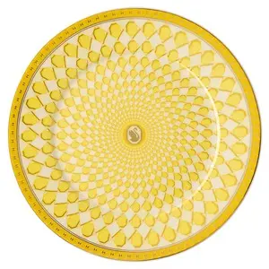 SWAROVSKI Signum Bread Plate - Yellow
