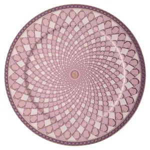 SWAROVSKI Signum Service Plate - Pink