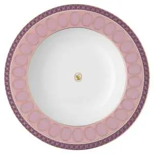 SWAROVSKI Signum Soup Plate - Pink