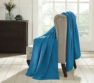 SUPERIOR Textured Cotton Weave Throw Blanket