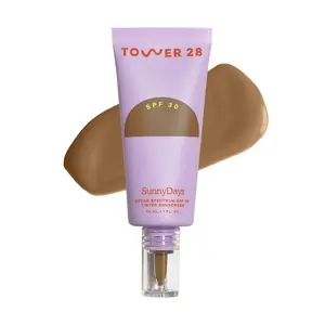 TOWER 28 Sunnydays Spf 30 Tinted Sunscreen Foundation Shade 50 Sunset