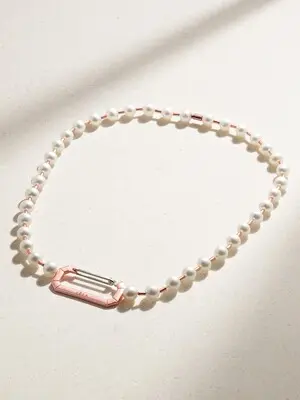 EERA 18-karat Pearl Choker - Off-white