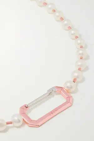 EERA 18-karat Pearl Choker - White Gold