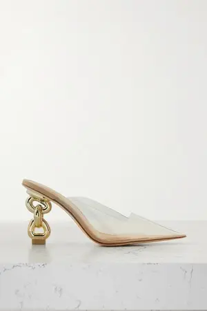 Cult Gaia Carmen Pvc Mules