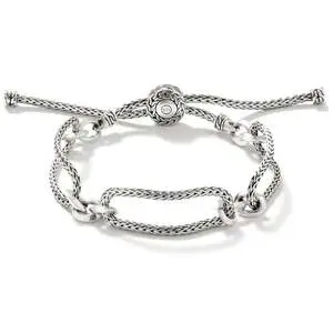 John Hardy Soft Chain Slider Bracelet - Sterling Silver