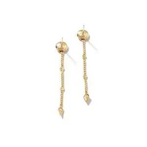 John Hardy Reticulated Drop Earrings