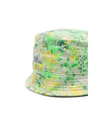 MSGM Floral Print Bucket Hat